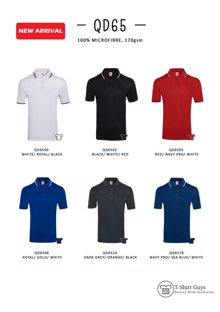 QD65- Quick Dry Multi-Tone Drifit Polo (Unisex) - T-Shirt Guys